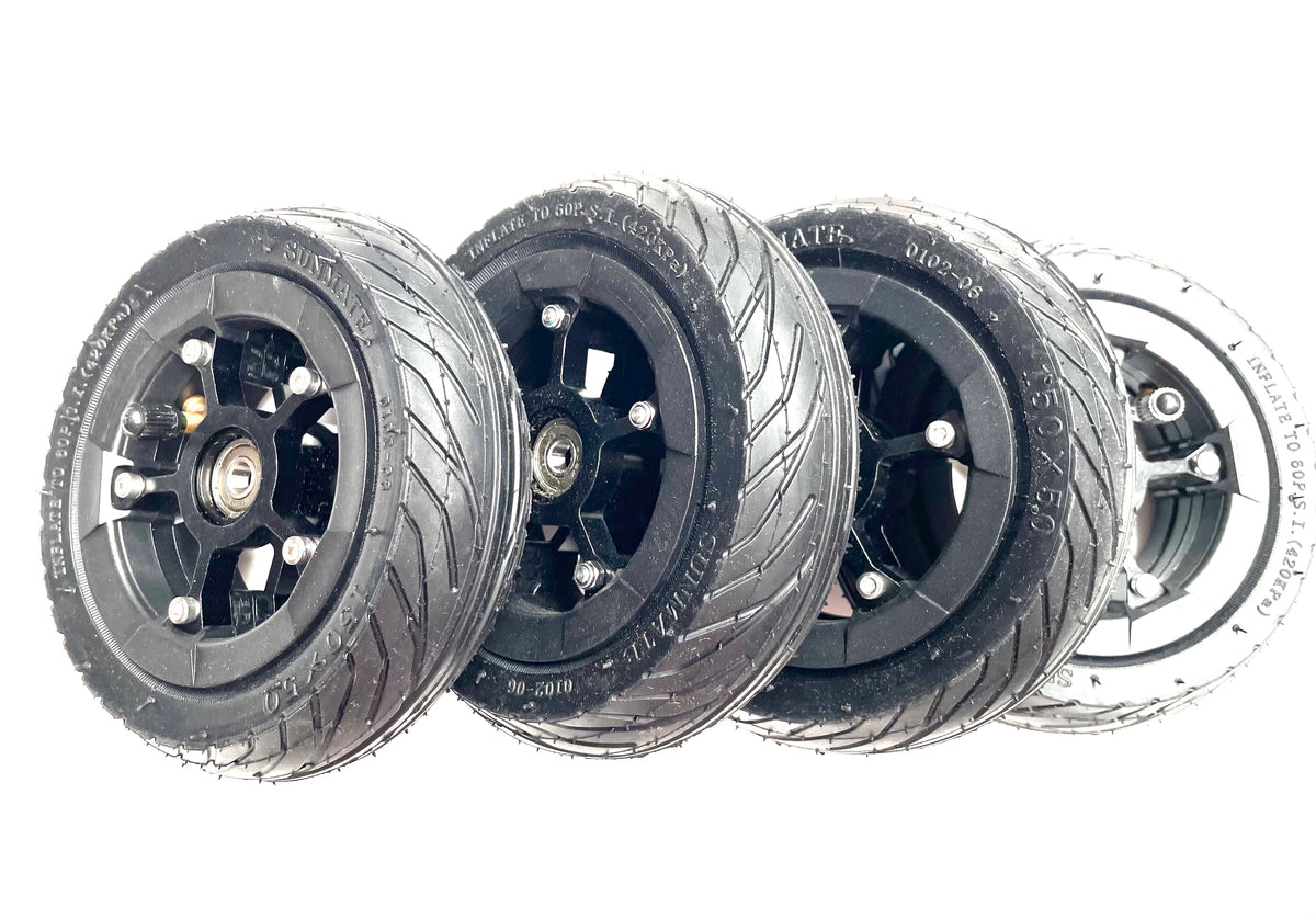 AT 150mm Pneumatic Wheels - Sunmate – Tranzite Skateboards